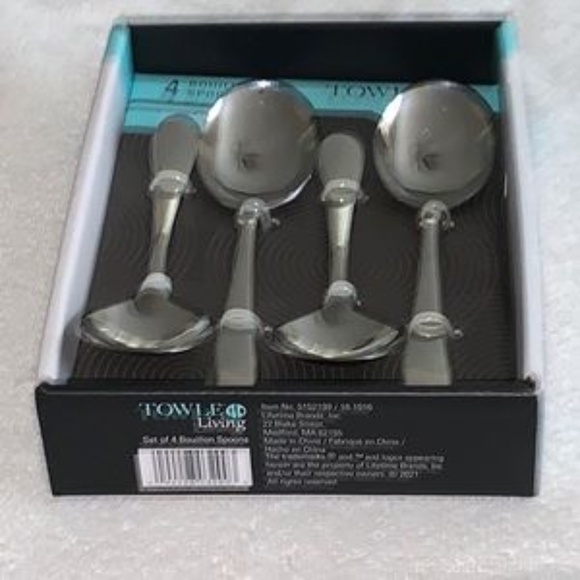 Towle | Kitchen | Spoons Bouillon Set Of 4 Towle Living | Poshmark